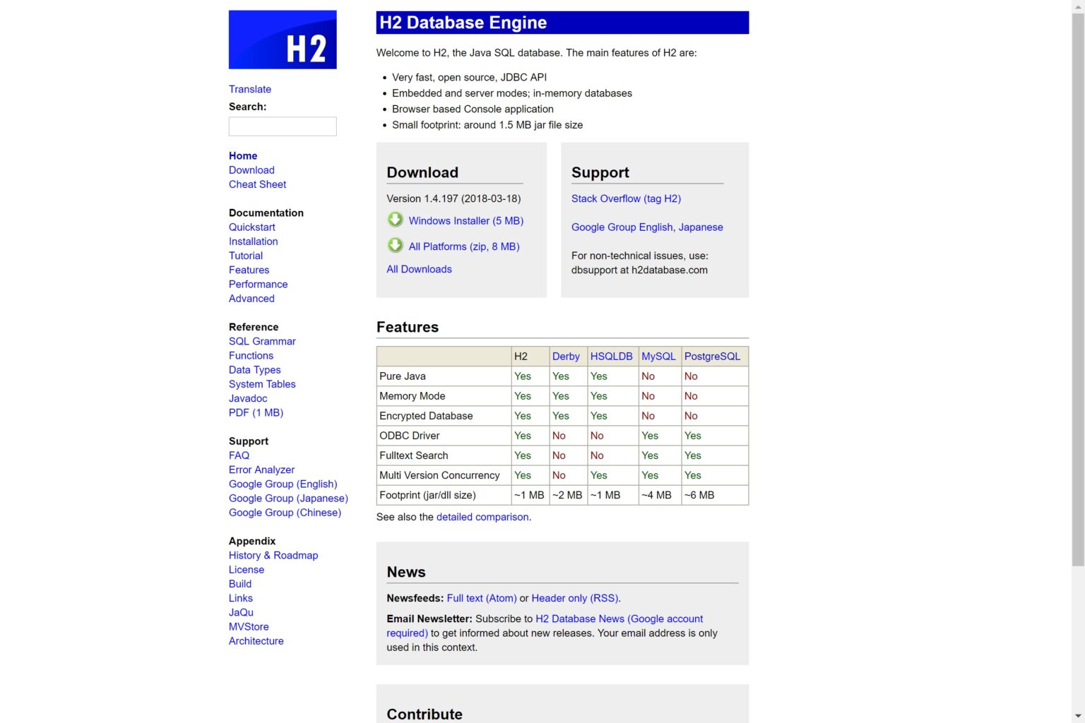 H2 Databaseのインストール手順(old) - IT入門書籍 スッキリシリーズ