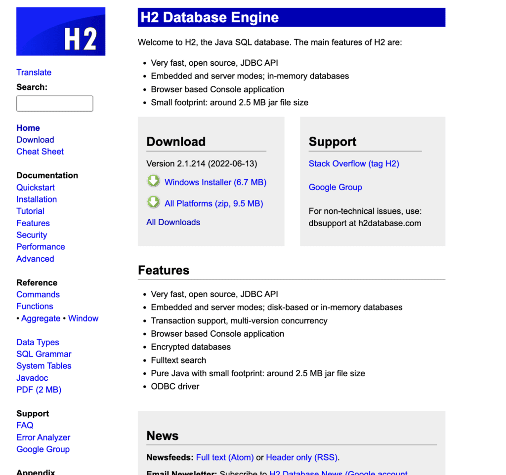 H2 Databaseのインストール手順(組み込みモード)＜macOS向け＞ - IT入門書籍 スッキリシリーズ