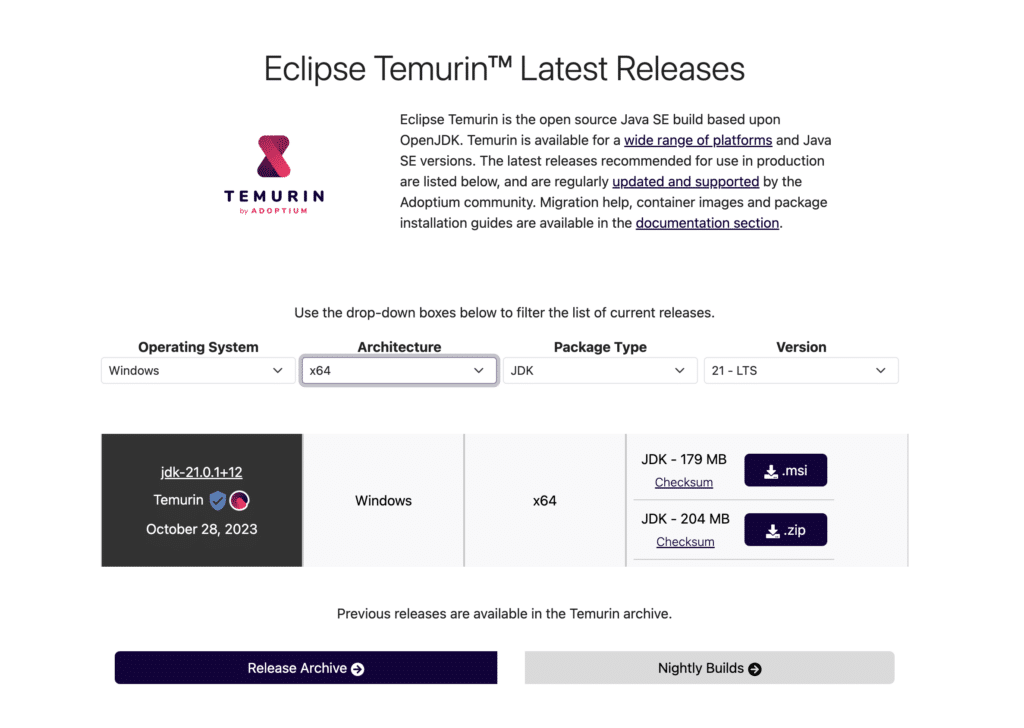 Eclipse Temurin（JDK21）インストール手順＜Windows向け＞ - IT入門書籍 スッキリシリーズ